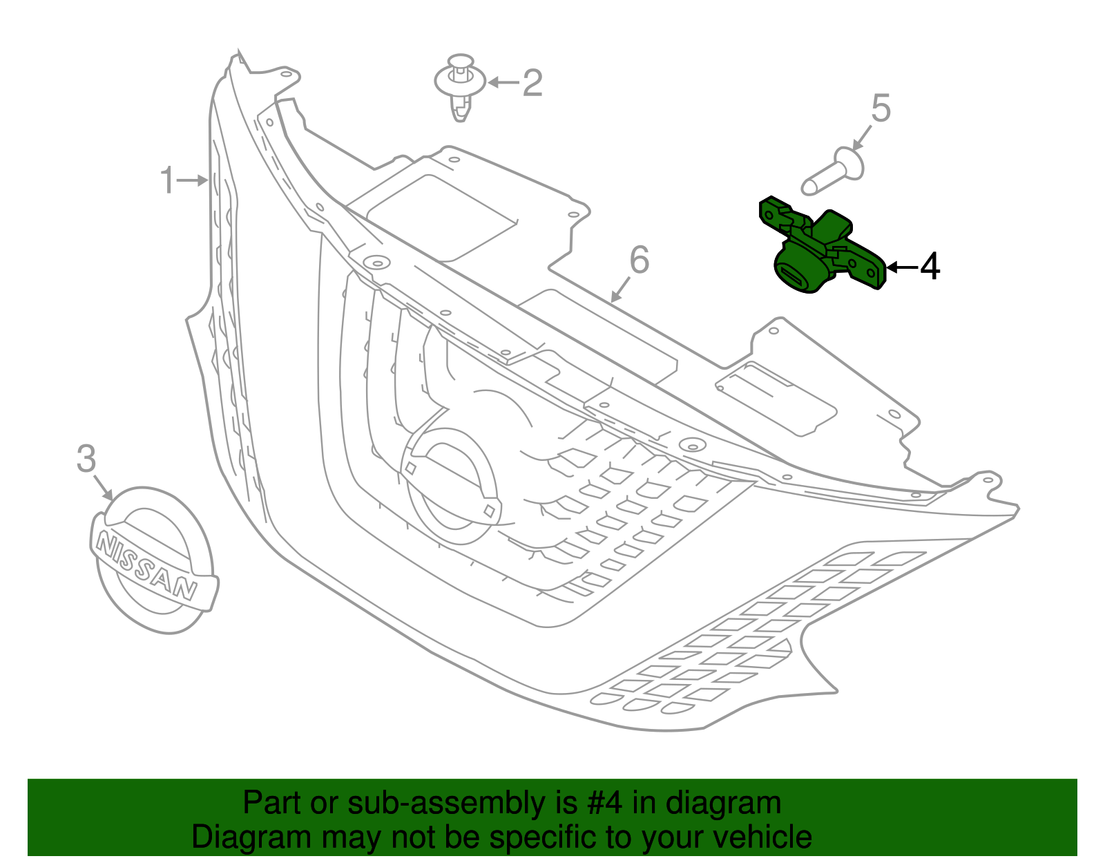 2014-2024 Nissan Camera 284F14BA1A | Nissan Canada