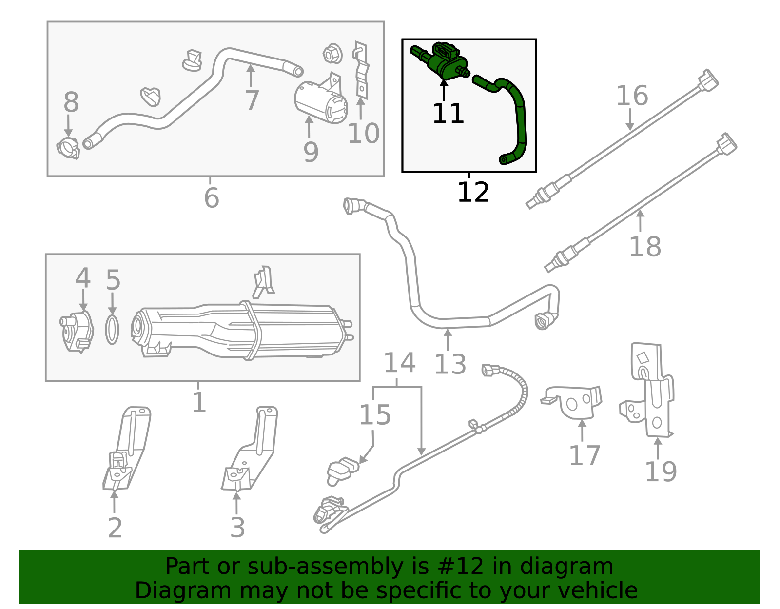 6FW49PDNAC - Outside Rear-View Mirror Left | Mopar Parts Canada