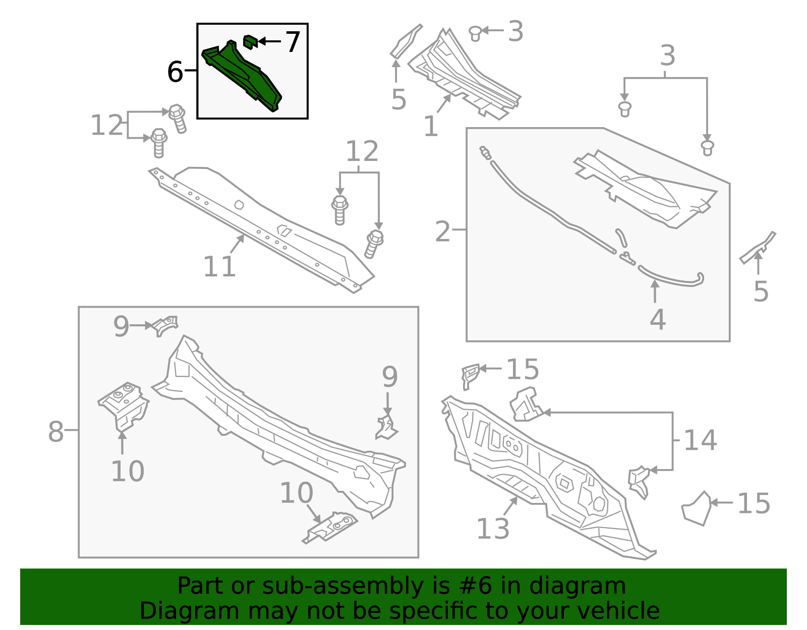 2019-2025 Mazda 3 Center Grille BCKA-50-7P0B | RealMazdaParts.com