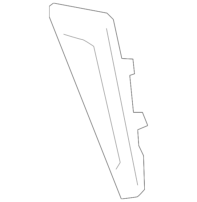 Genuine Toyota Side Molding part# 52712-47060 for 2019-2022 Toyota ...