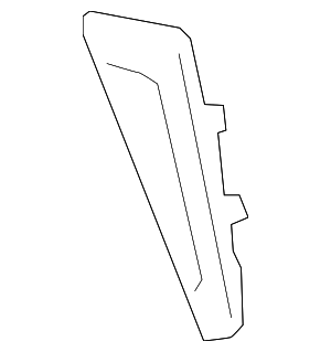 52712-47060 - Side Molding - 2019-2022 Toyota | OEM Genuine Toyota Parts