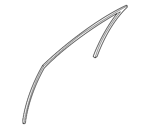 2019-2025 Nissan Altima Glass Run 80330-6CA0B | Bill Kay Nissan Parts