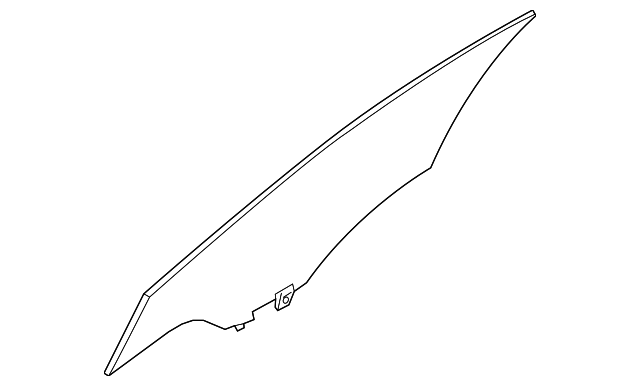 2019-2025 Nissan Altima Movable Glass 82301-6CA1A | My Nissan Part