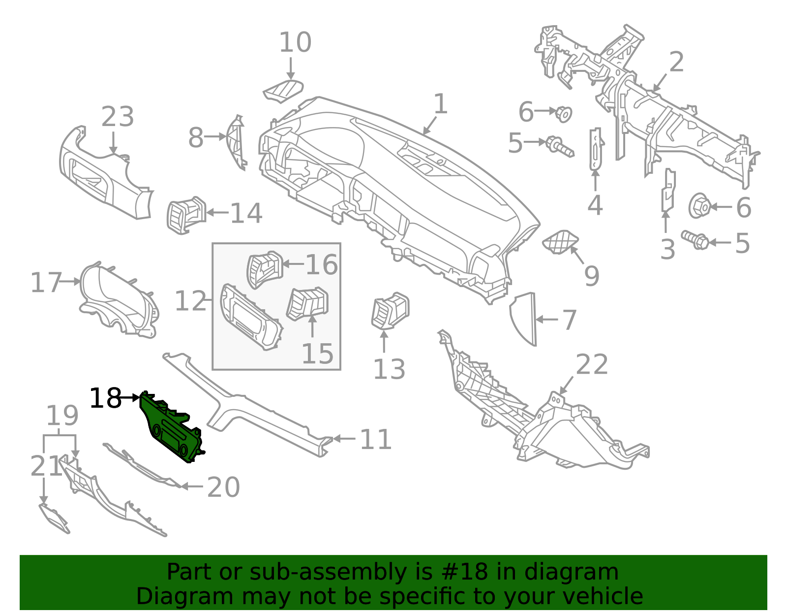 84745-D9300AK5 - Lower Panel 2017-2019 Kia Sportage | Kia.Parts Store