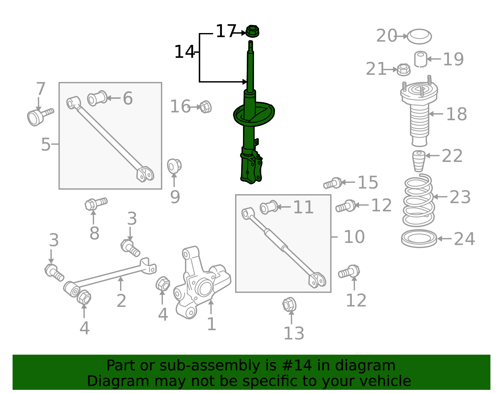 Suspension Strut - OEM Ride Quality and Handling | AutoNation Parts
