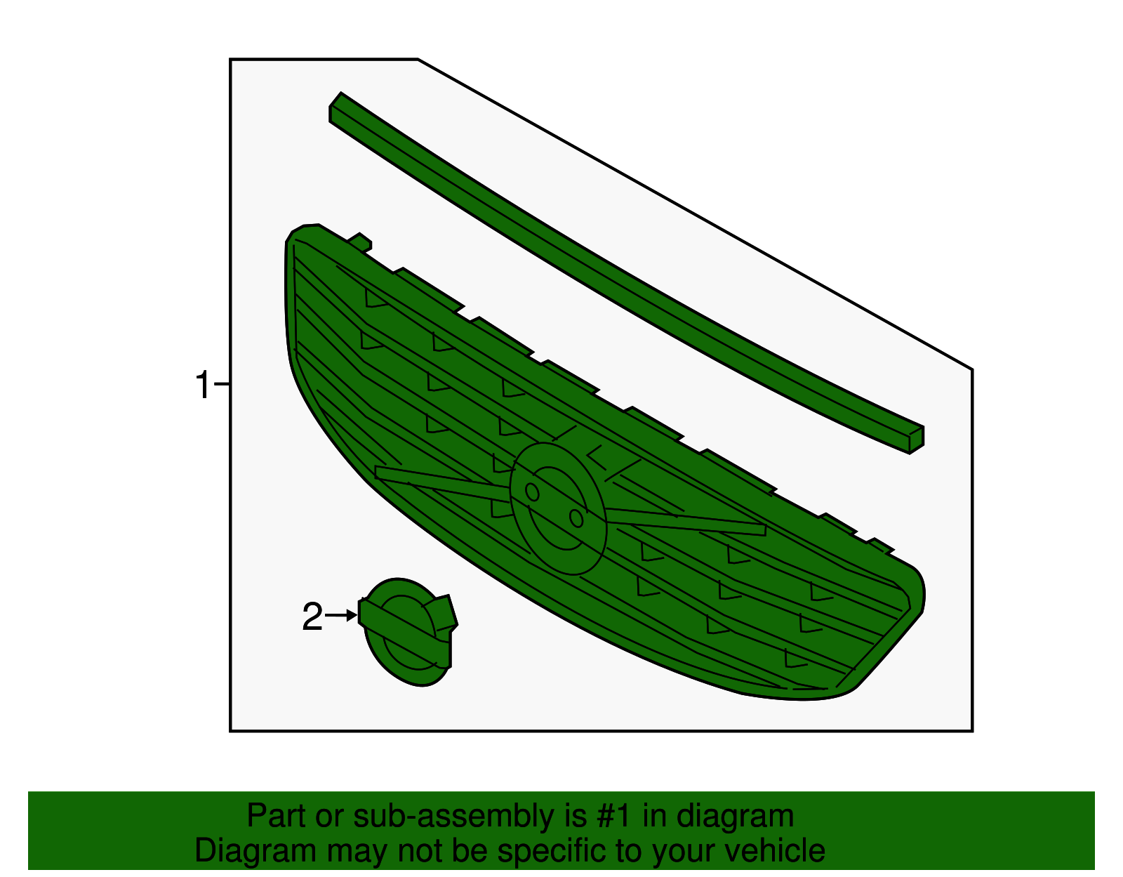 2014-2017 Volvo XC60 Grille Assembly 31333832 | TascaParts.com