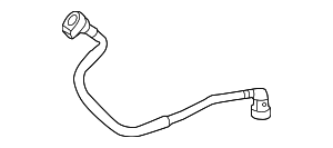 2014-2019 Chevrolet Corvette Fuel Tank Filler Evaporative Emission Pipe ...