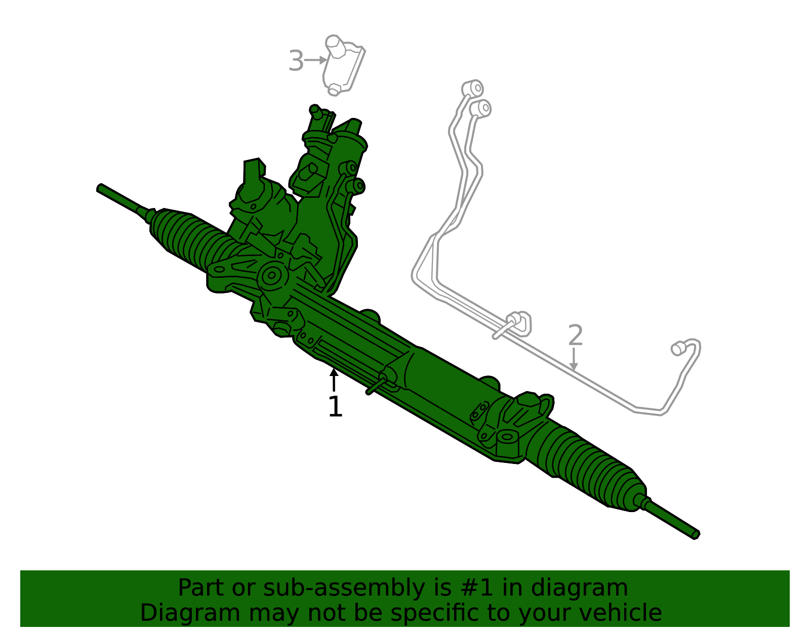 32-10-2-473-342 - Rack And Pinion Assembly - 2010-2019 BMW | BMW Parts ...