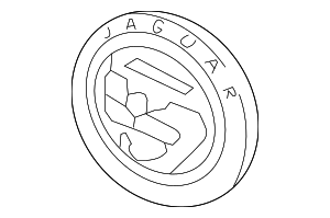 2014-2020 Jaguar Grille Emblem C2D52972 | OEM Parts Online