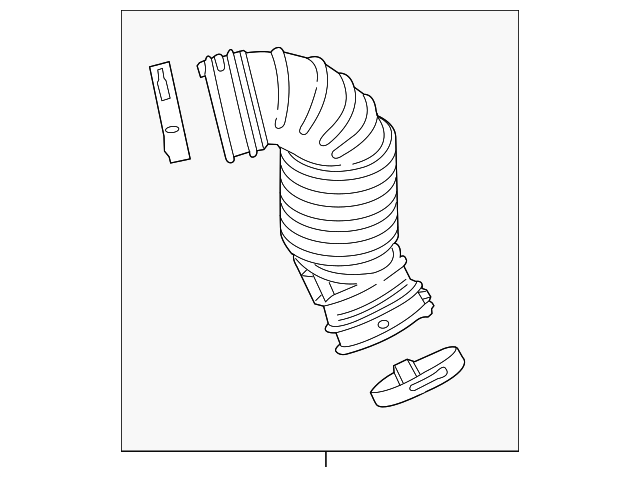 94537633 - Air Cleaner Outlet Duct 2012-2018 Chevrolet Sonic | Gateway ...