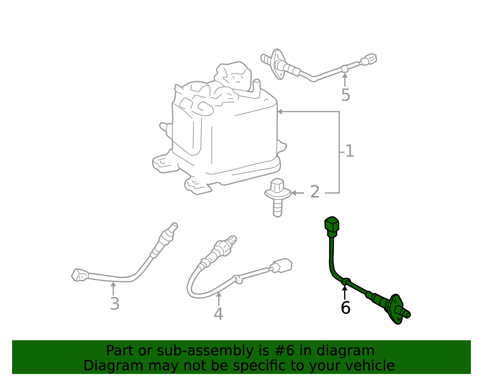 89465-0C160 - Oxygen Sensor 2005-2014 Toyota | Toyota San Diego Parts