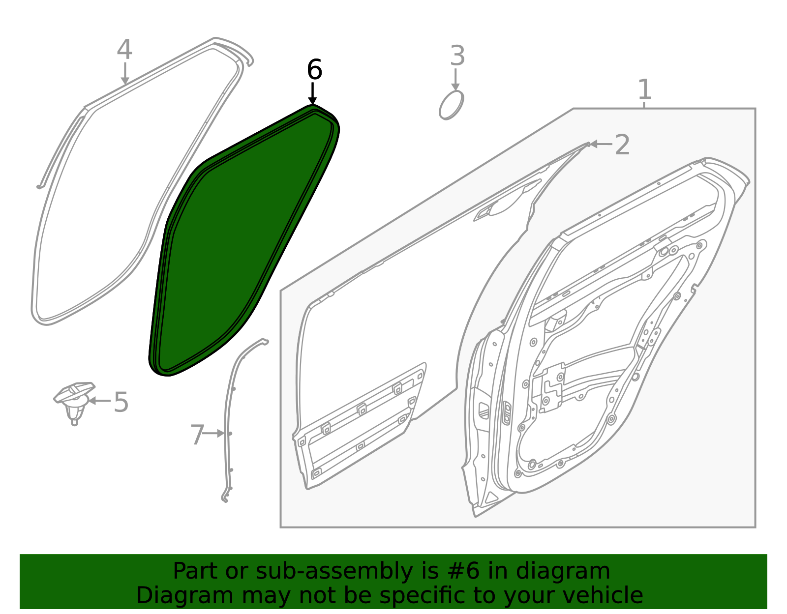 83120-AT000 - Weather-Strip On Body 2023-2025 Kia | Kia.Parts Store