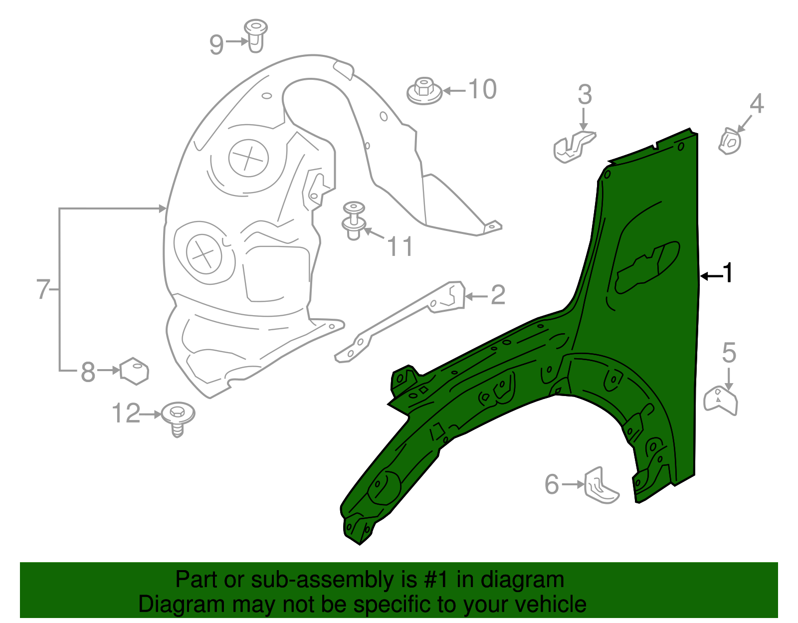 41-00-7-374-522 - Fender 2014-2024 Mini Cooper | BMW Mini Parts Solutions