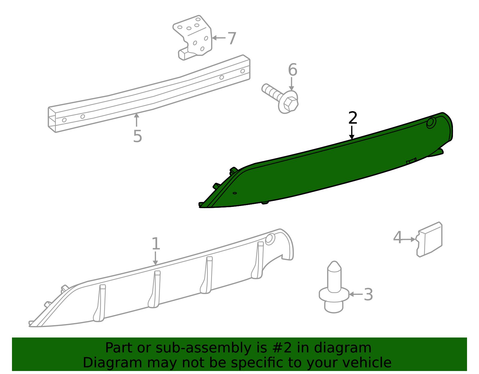 2023-2025 Toyota Corolla Bumper Cover 52169-02190 | OEM Parts Online