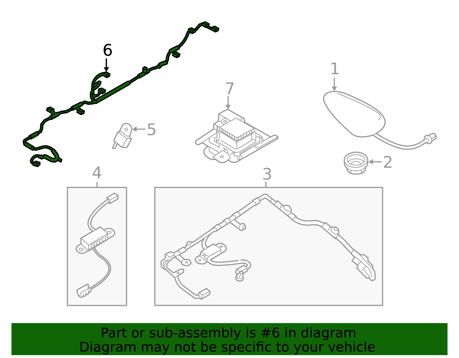 GBEF-66-F40A - Antenna Cable 2018-2024 Mazda | Mazda Parts.US