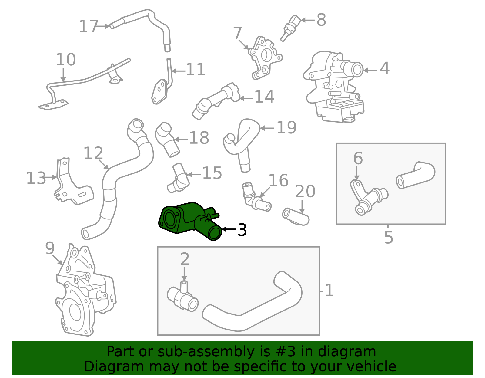 16031-25060 - High-Quality Thermostat Unit for 2024-2025 Toyota ...