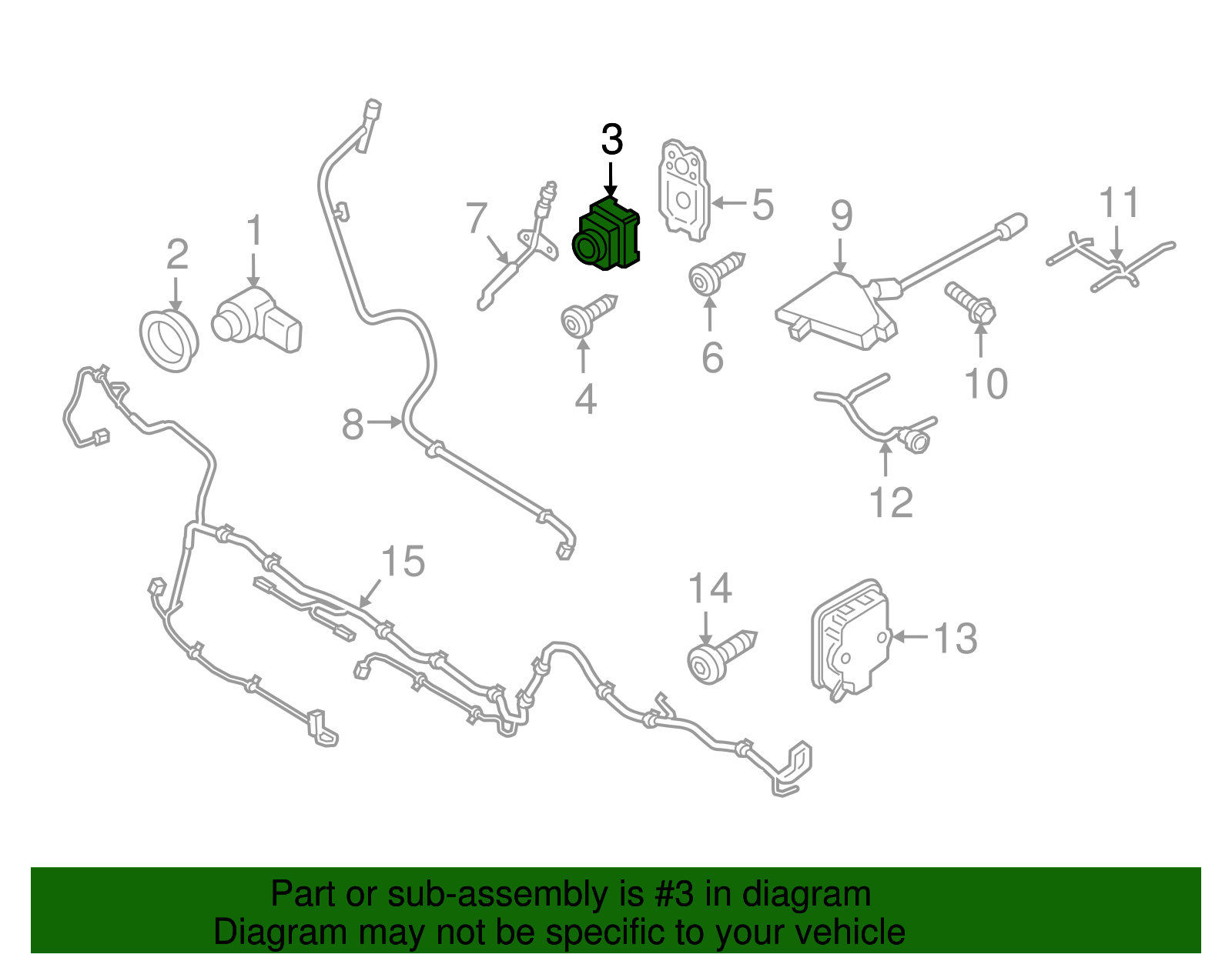 2017-2025 Porsche Night Vision Camera PAB-980-552-A | OEM Parts Online