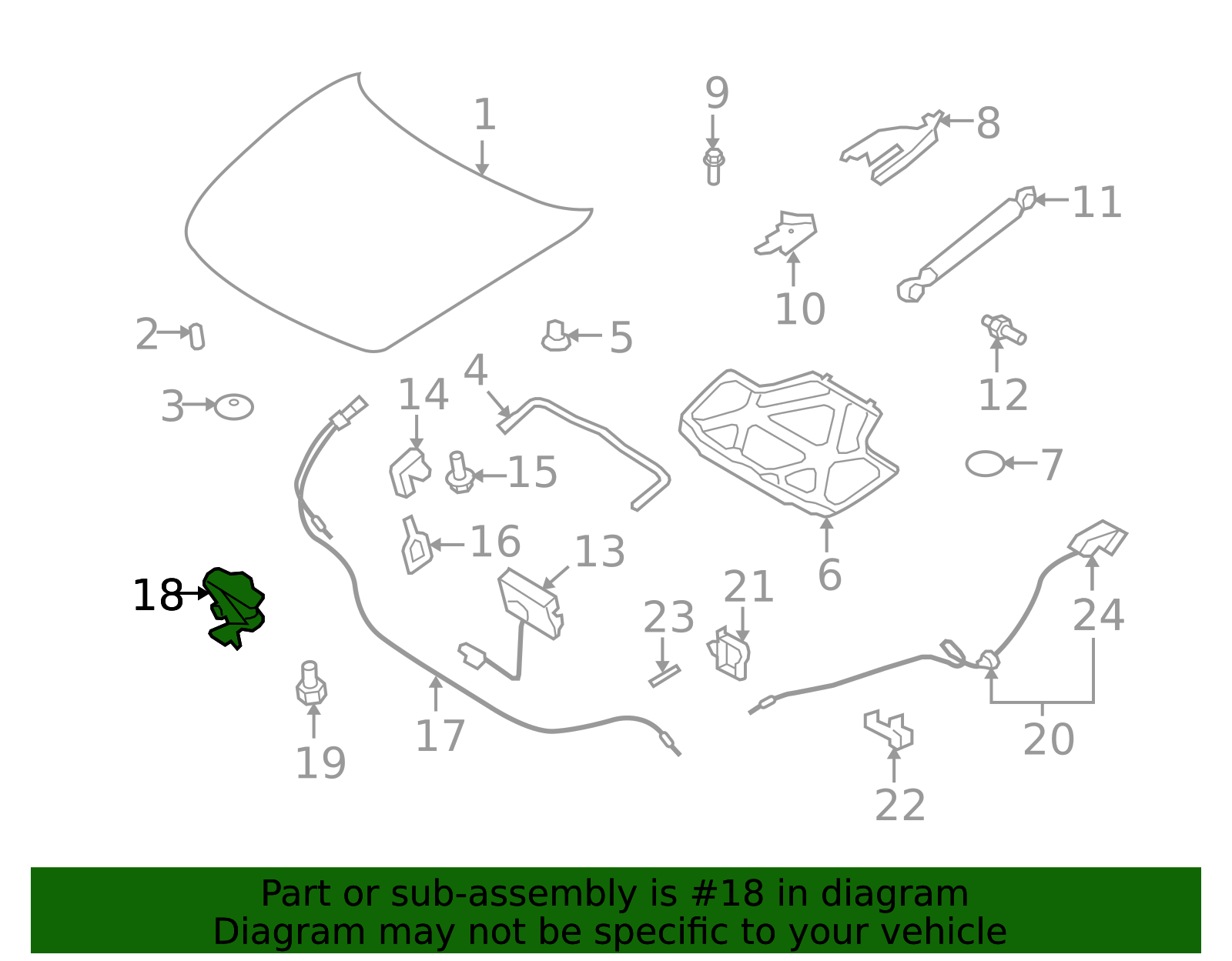65670-JL00A - High-Quality Hood Latch for AutoNation Parts