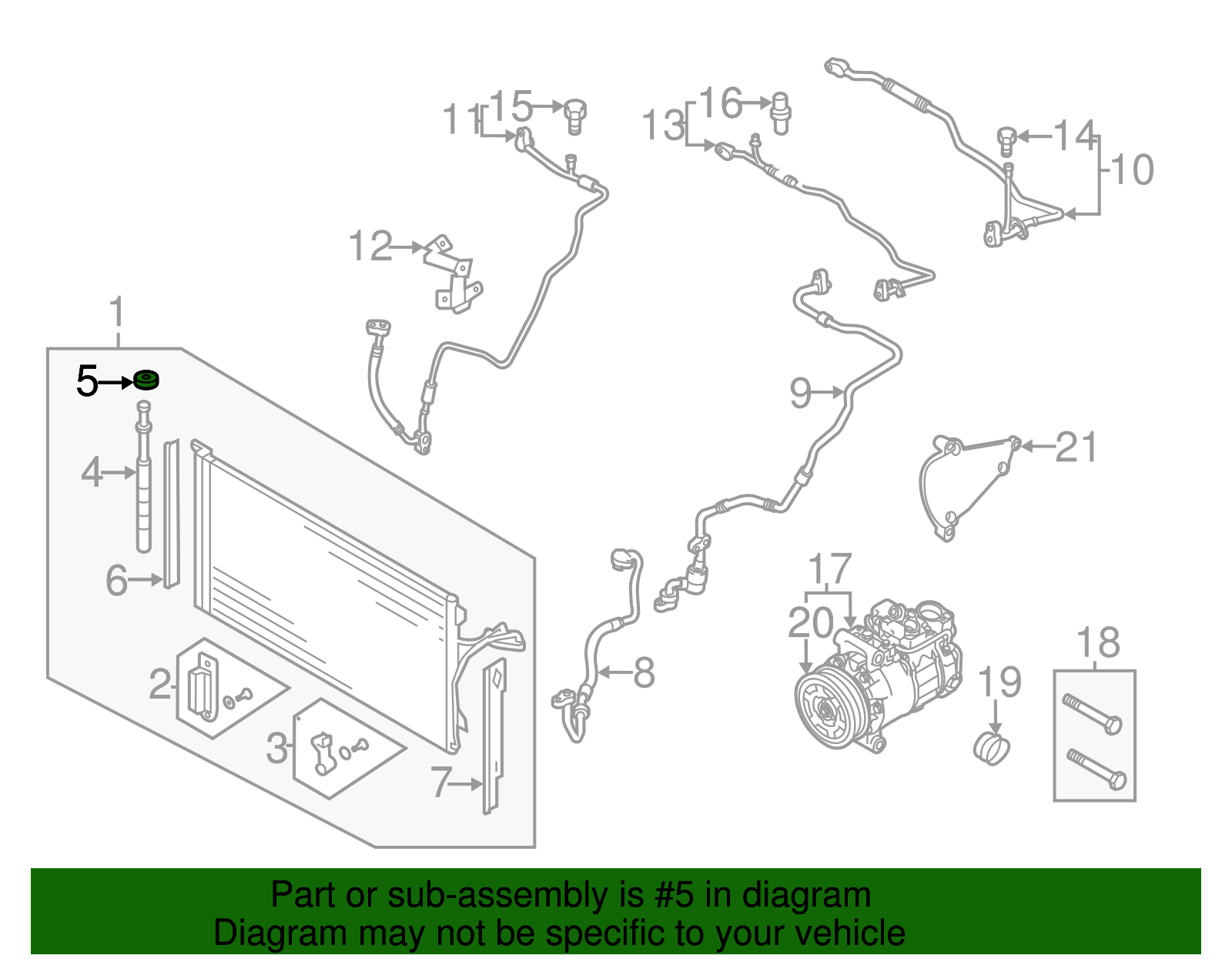 7L0-820-231-A - Dehydrator Cap 2007-2015 Audi Q7 | Audi OEM Parts