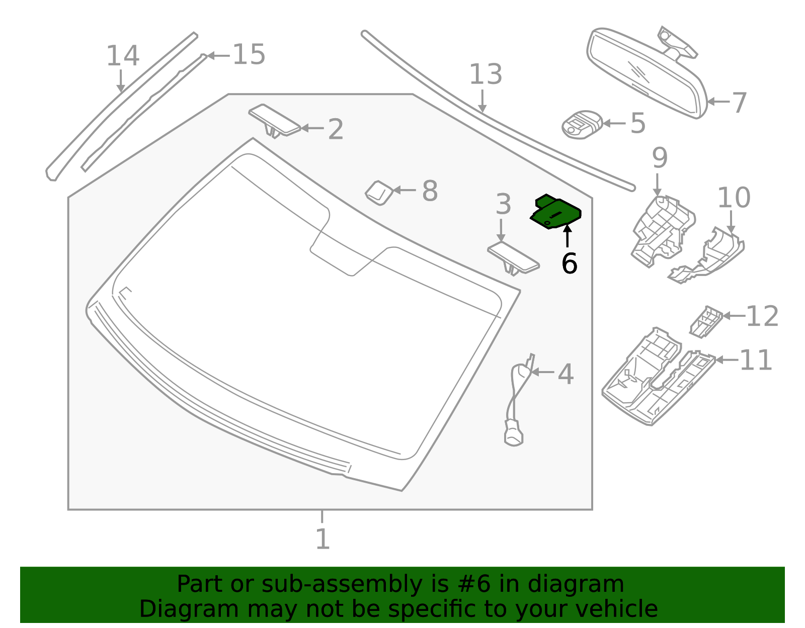 97257-3Z000 - Sensor 2015-2017 Kia K900 | Kia.Parts Store