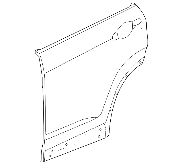 2017-2022 Honda CR-V Outer Panel 67611-TLA-A00ZZ | Honda Factory Parts