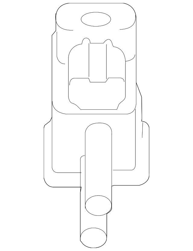 2009-2017 Toyota Valve Assembly, Vacuum Switching, No. 1 25860-0V040 ...