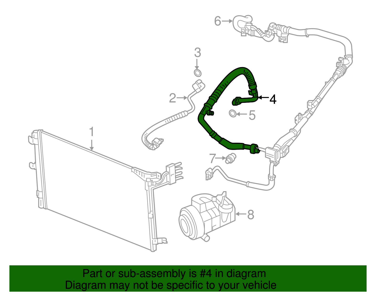 2018-2024 Jeep Line 68282106AH | Mopar Parts Canada
