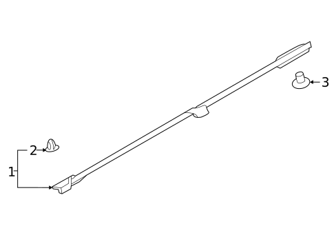 Exterior Trim - Pillars for 2025 Subaru Ascent | Subaru Parts Store