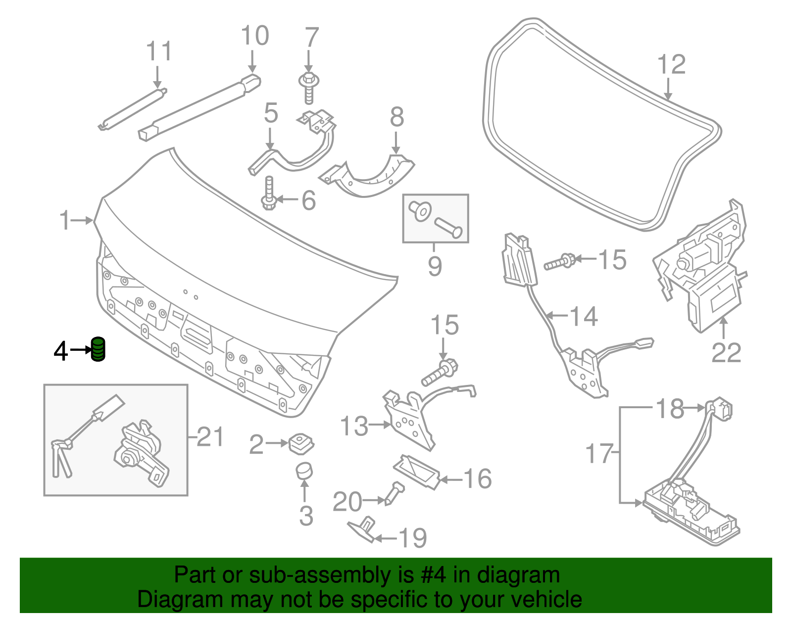 2012-2025 Hyundai Overslam Bumper 81738-2V000 | OEM Parts Online