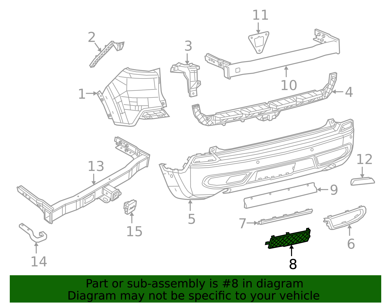 68240334AG - Body Left Wiring | Mopar Parts Canada