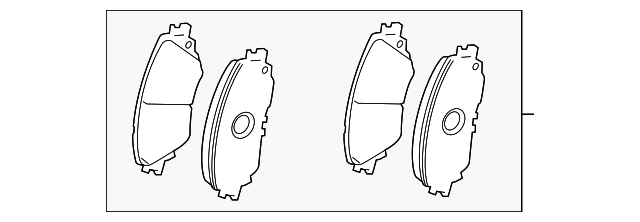Genuine OEM Toyota Brake Pads Parts | Toyota Parts Center