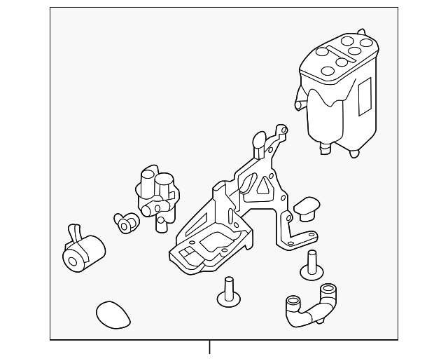 Genuine Vapor Canister for 2012-2025 Land Rover | Land Rover Part ...