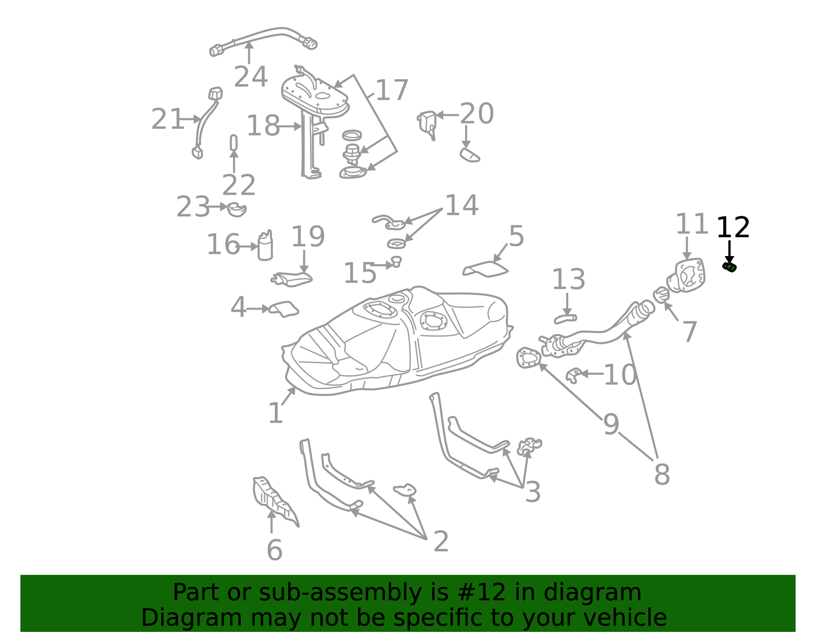 Genuine Toyota Pipe Shield Cushion part# 90541-06058 for 1995-2006 ...