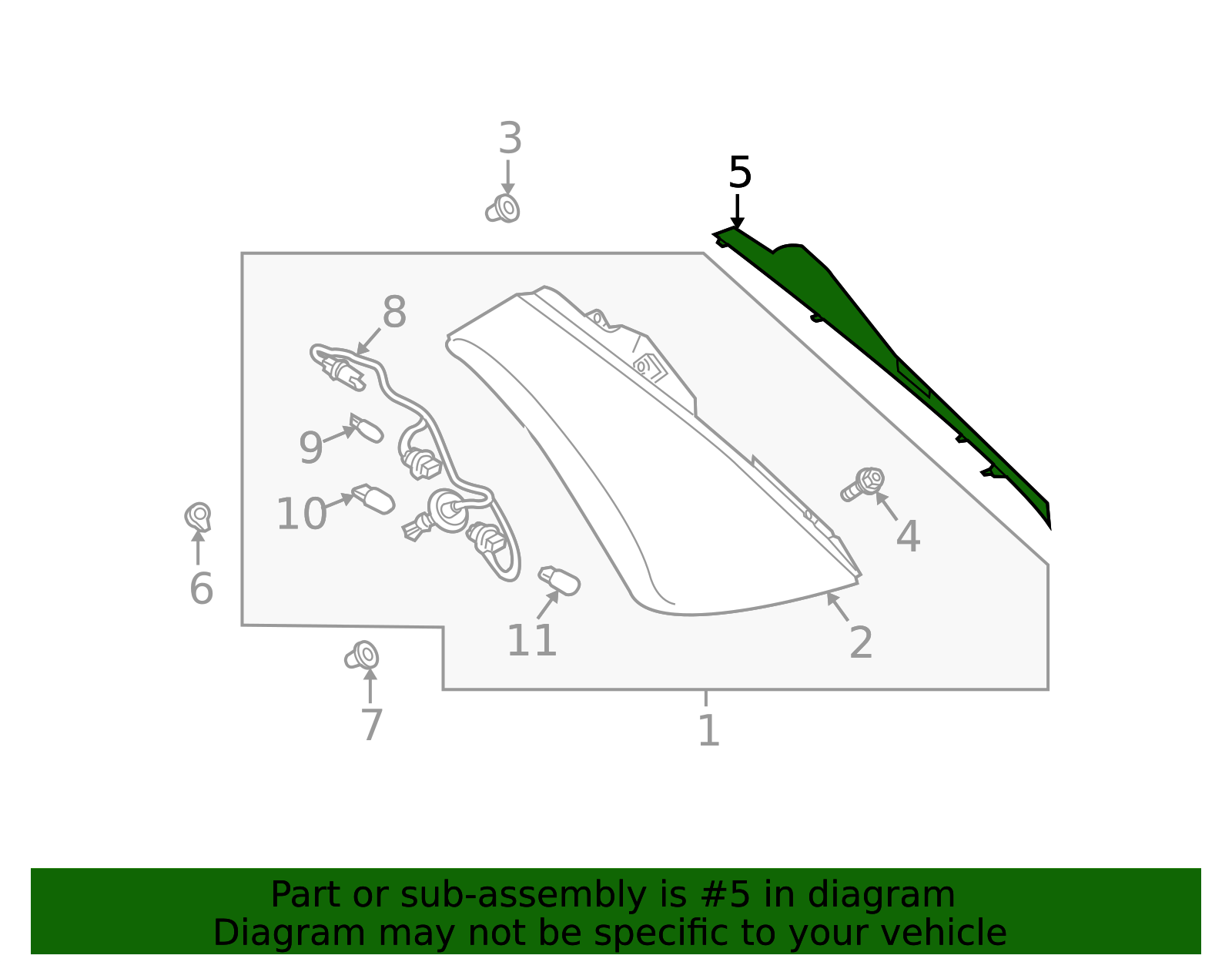 26552-CA000 - Lens & Housing Rim 2003-2007 Nissan Murano | Official ...