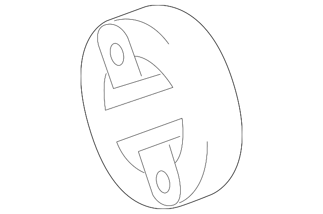 17565-0P041 - Exhaust Pipe Hanger or Support - OEM Genuine Toyota Parts