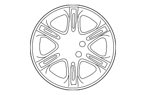 2006-2008 Subaru Forester Wheel, Alloy 28111SA031 | Subaru Online Parts