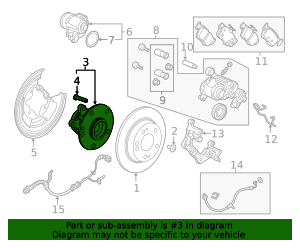 42200-TBA-A01 - Hub Assembly 2016-2022 Honda | Honda Parts Online