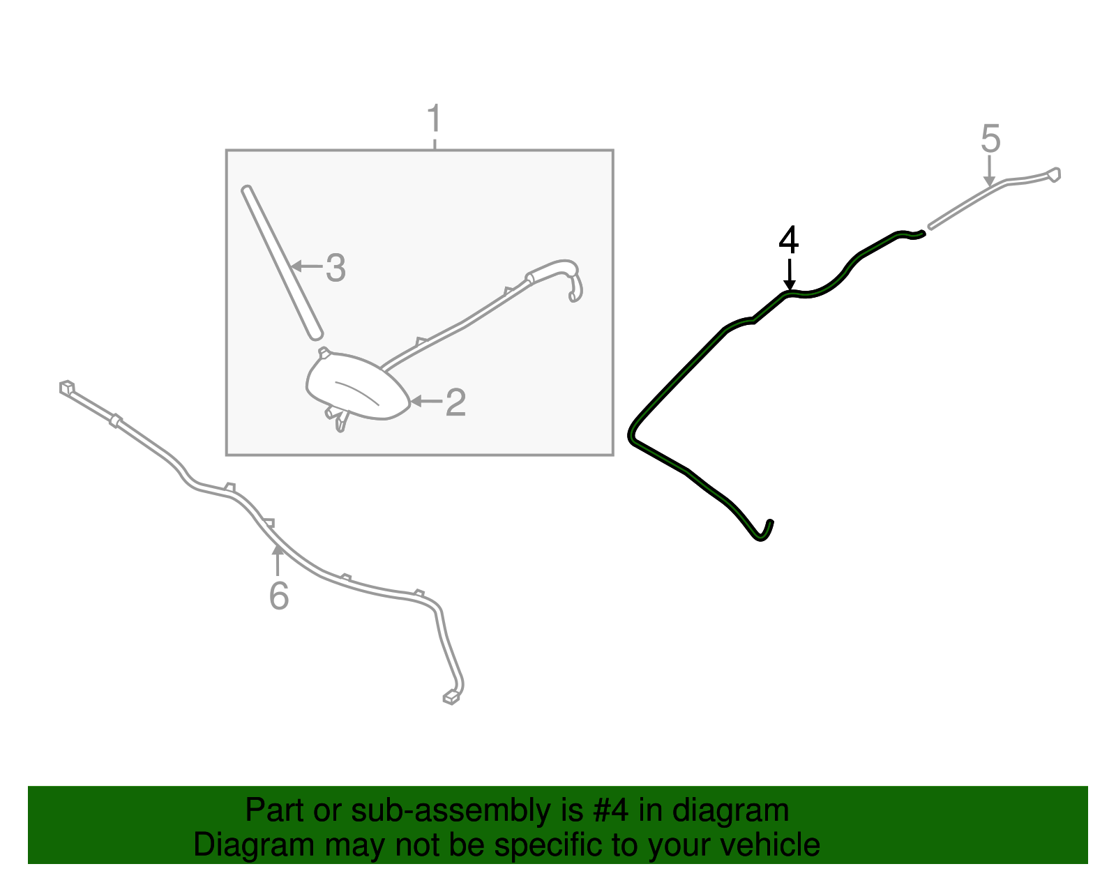 2015-2017 Nissan Juke Antenna Cable 28241-3YM0A | Nissan RVA