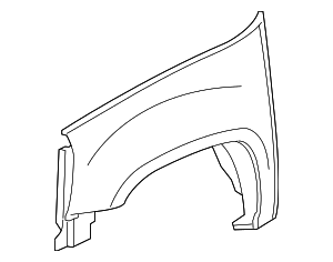 2007-2014 Chevrolet Front Passenger Side Fender 22977476 GM ...