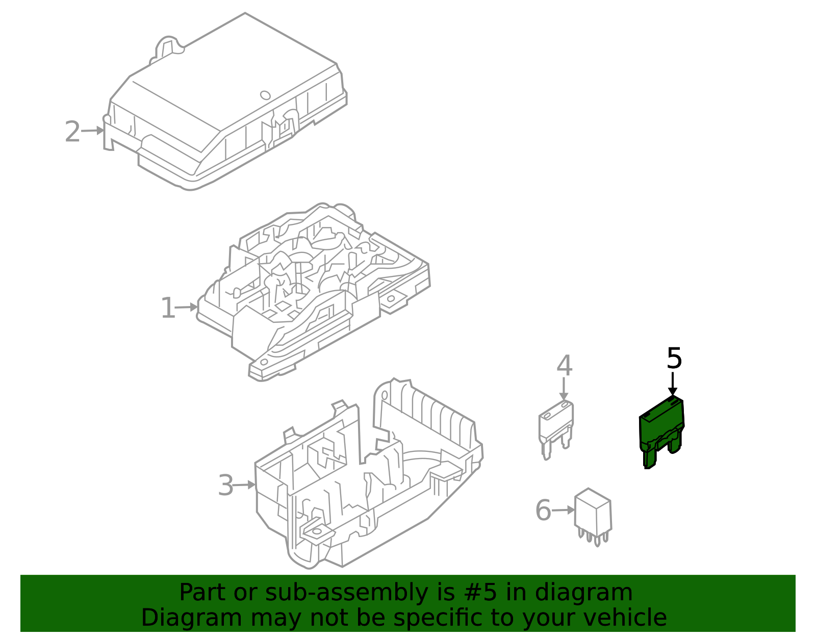 18980-04824 - Circuit Breaker 2002-2010 Kia | Kia.Parts Store
