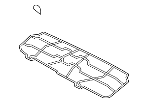 Hyundai - 89150-3X700 - Seat Cushion Pad - 2013-2014 Hyundai Elantra ...