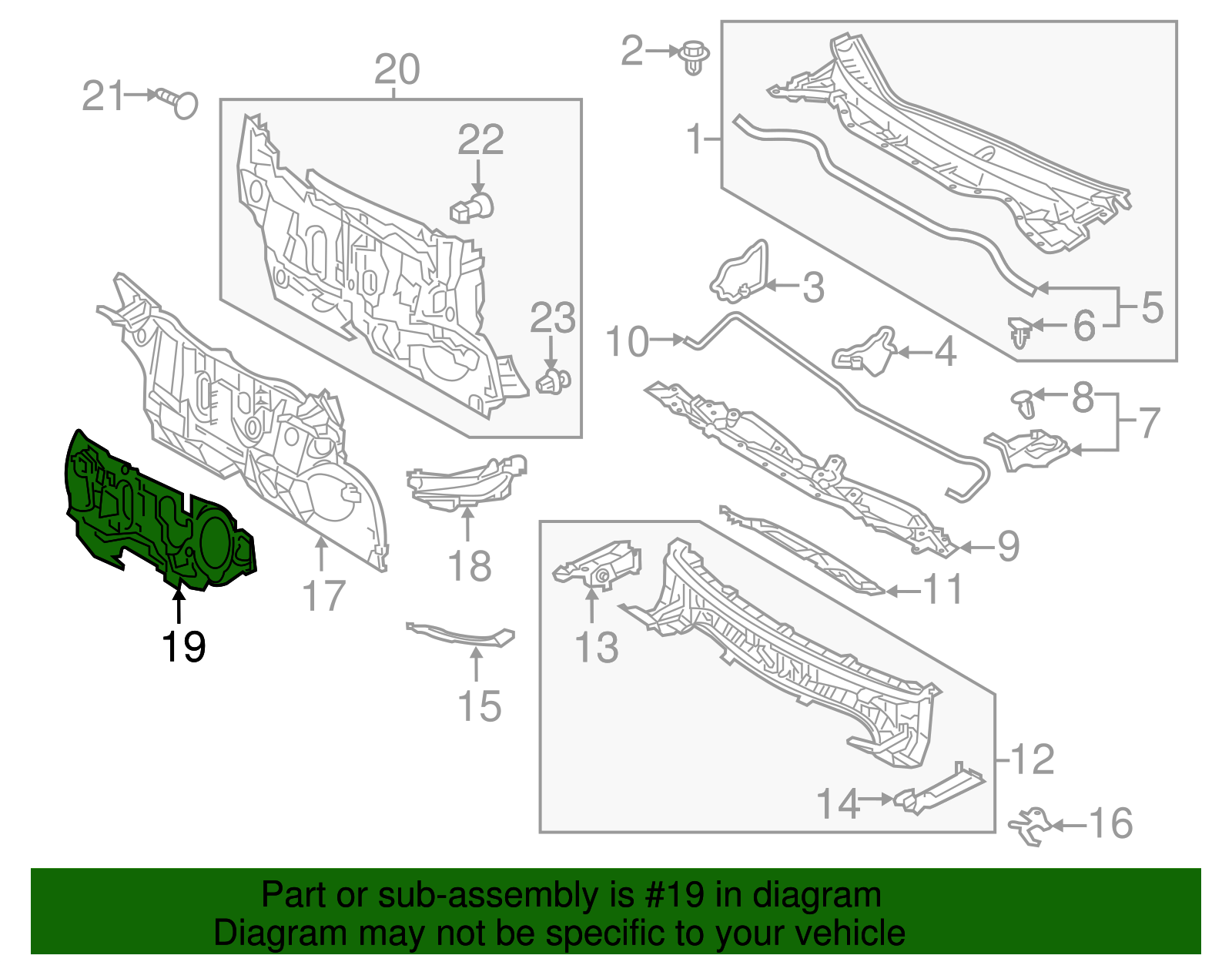 55223-21020 - 2008-2018 Toyota - Insulation | Toyota Parts Delivered