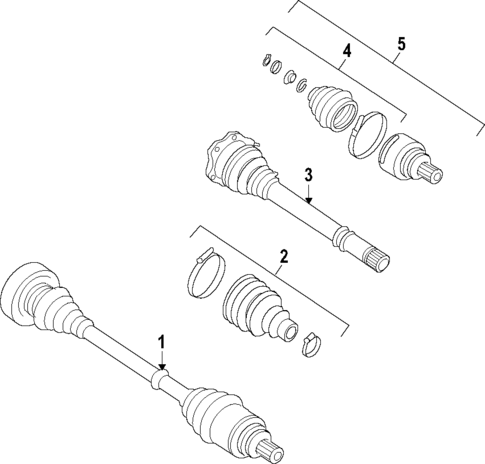 Axle Shafts & Joints for 2016 Audi Q5 | OEM Parts Online