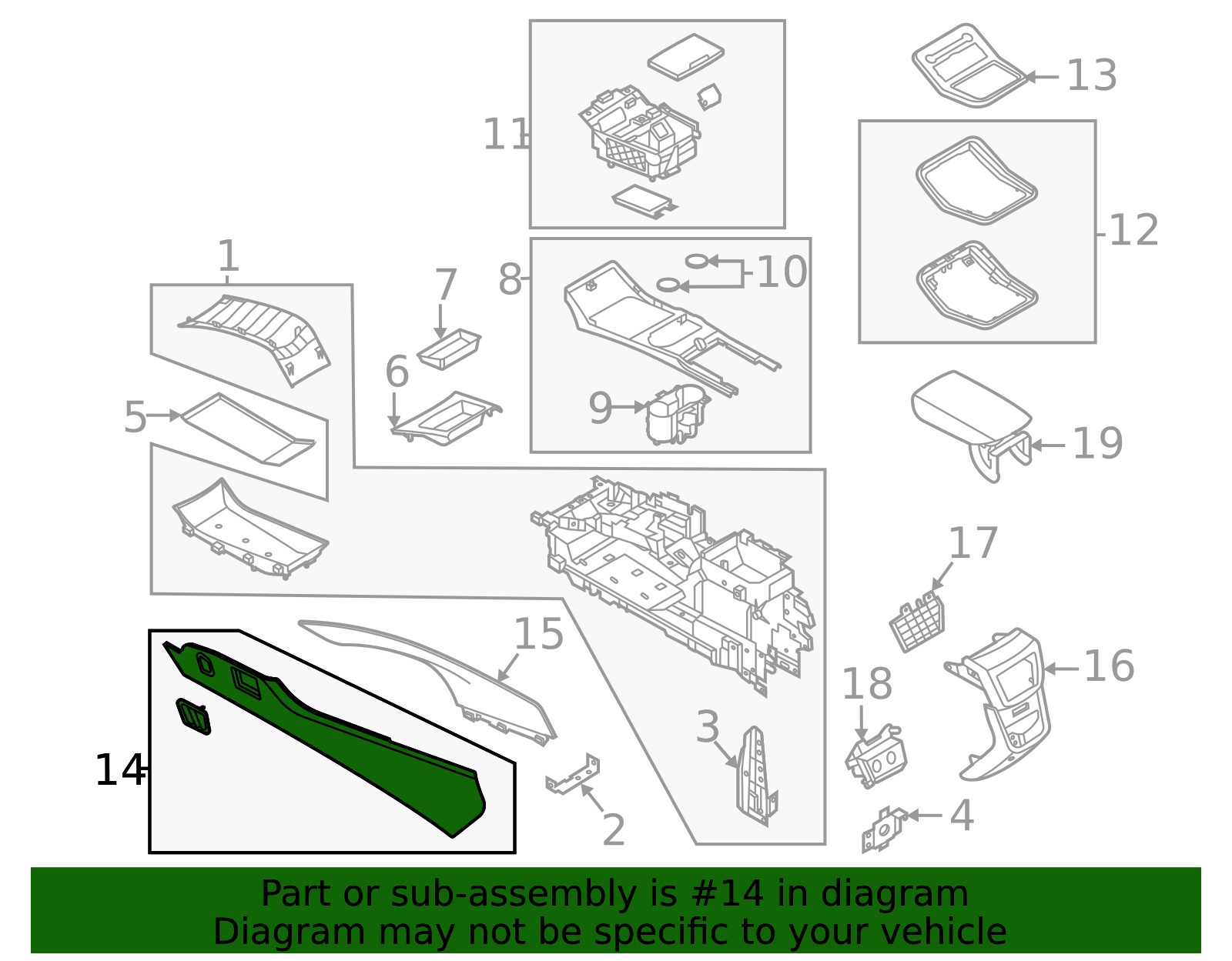 2021-2023 Lincoln Nautilus Side Trim Panel FA1Z-5804608-AN | Awesome ...