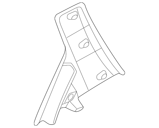 Genuine Corner Molding for 2022-2025 Hyundai Tucson | Part# 83280-CW010 ...