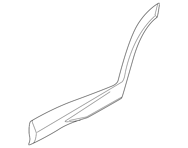 2022-2025 Hyundai Tucson Lower Molding 87732-CW000-CA | OEM Parts Online