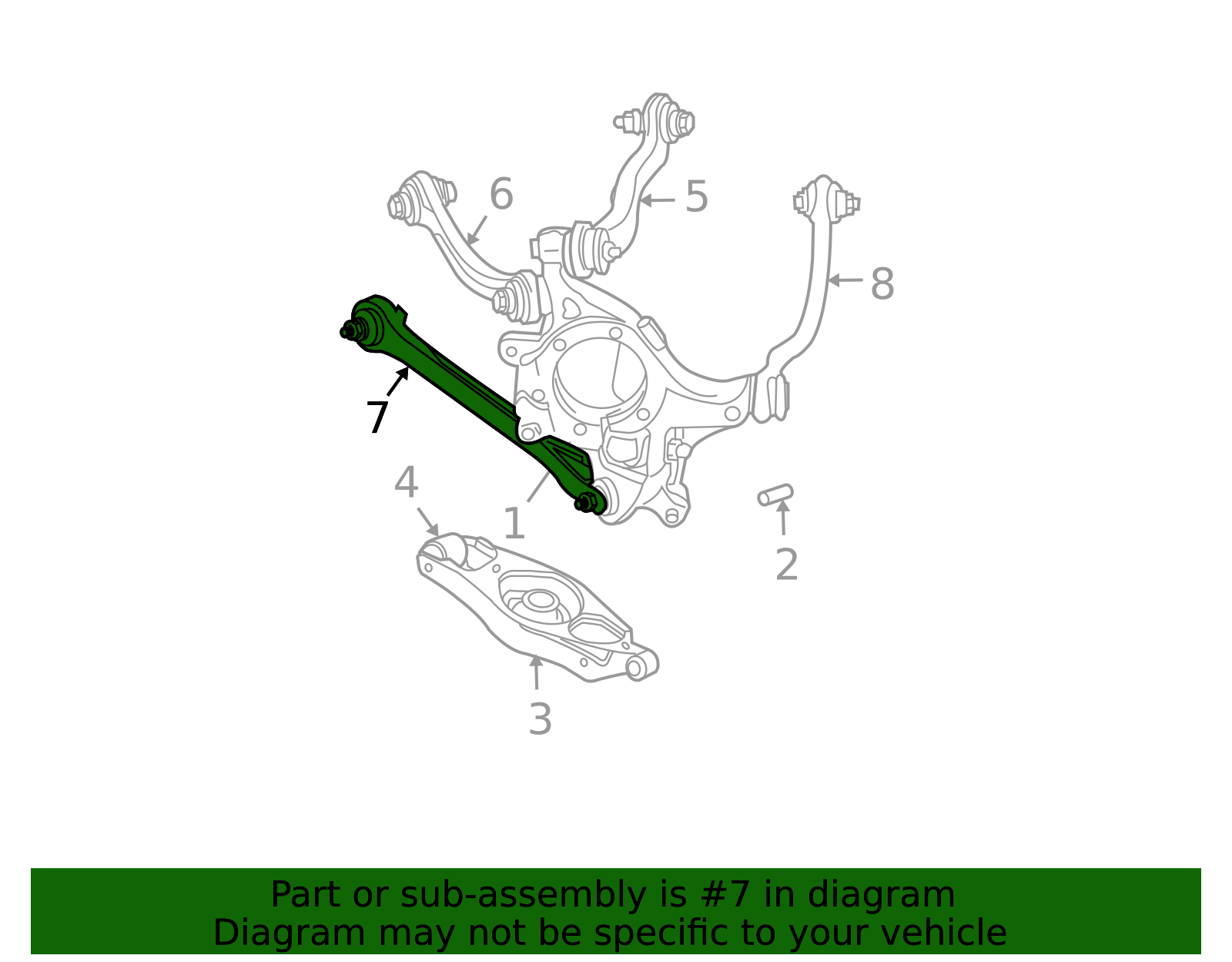 Track Bar 68184784AA | MoparPartsCanada.ca