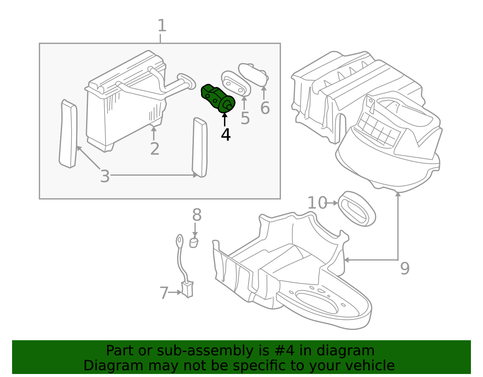 2000-2004 Nissan Expansion Valve 92200-4Y80A | QuirkParts