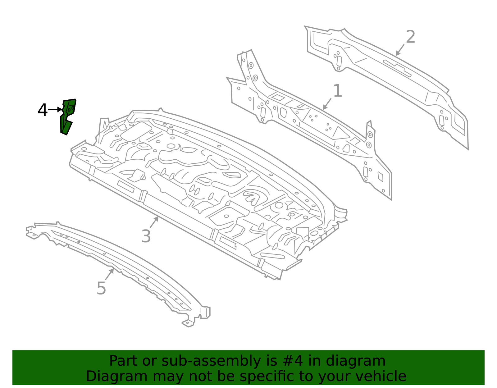 41-00-9-879-526 - 2021-2024 BMW - Pkg Tray Panel Bracket | BMWPartsHub