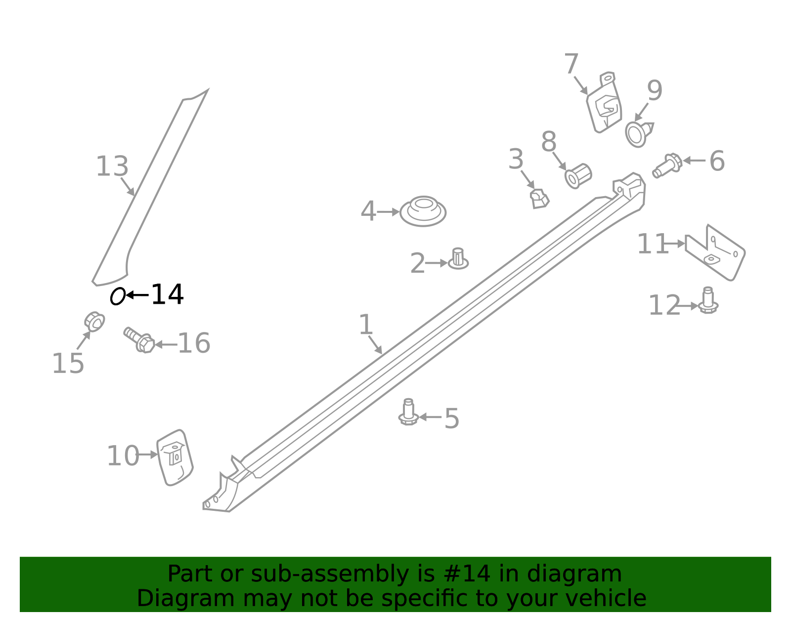 2007-2025 Nissan Uniside Panel Bracket 76248-1TT0A | Team Nissan Inc.